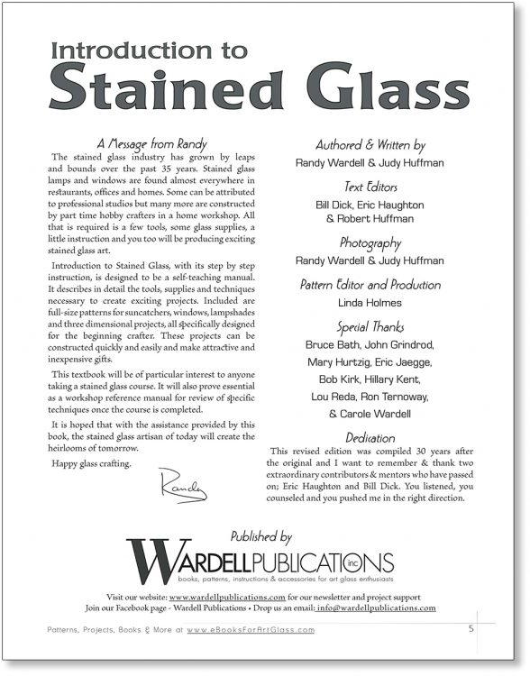 Introduction to Stained Glass – Art Glass Love by Wardell