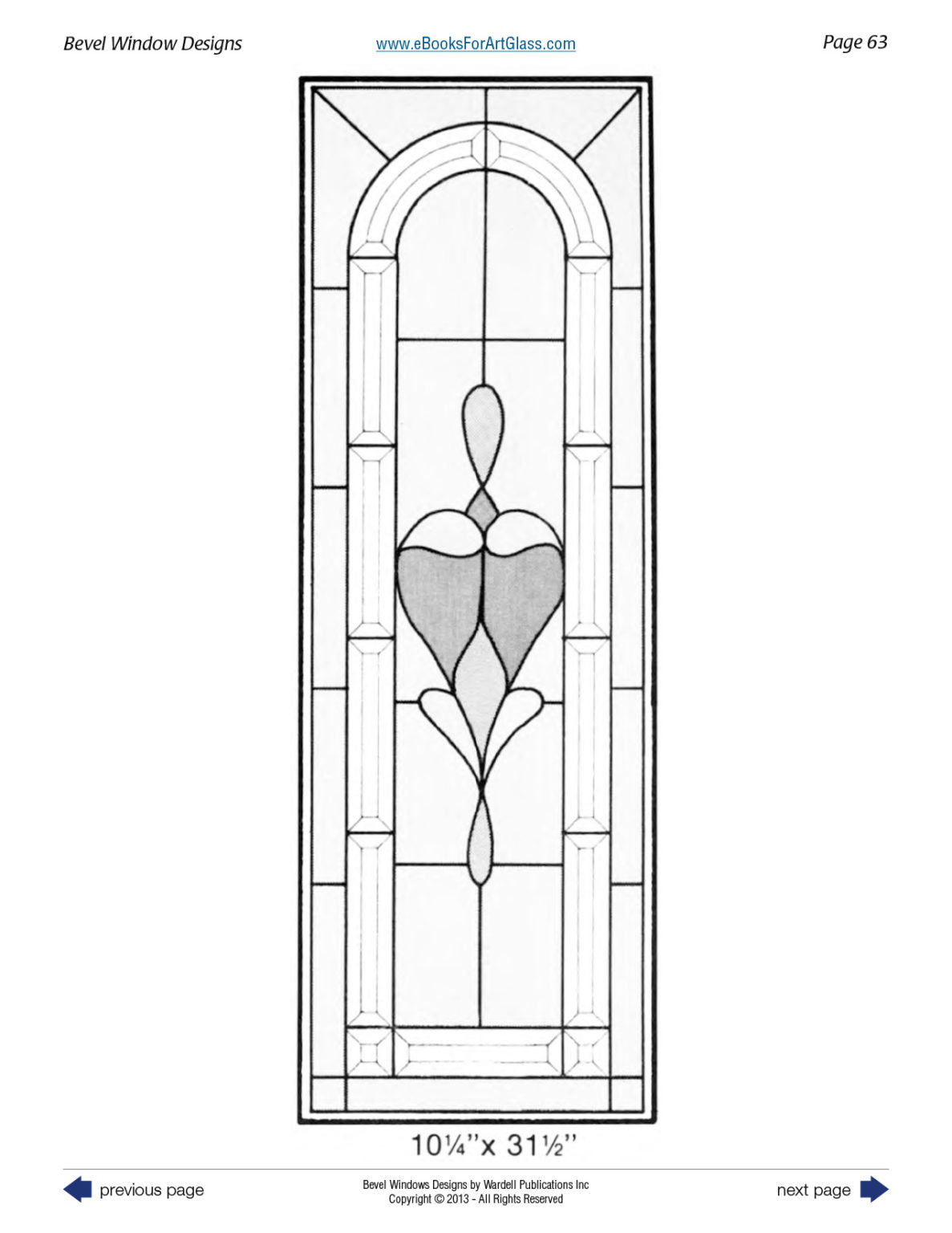 Bevel Window Designs – Art Glass Love by Wardell